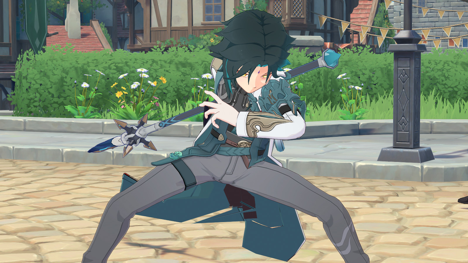 [Xiao]Dan Heng attire Mod for Genshin Impact | GI Mods