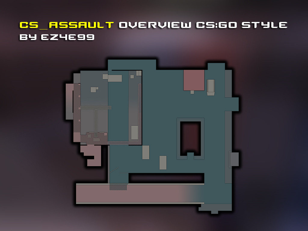 cs_assault Overview (CS:GO Style) Mod for Counter-Strike 1.6 | CS1.6 Mods