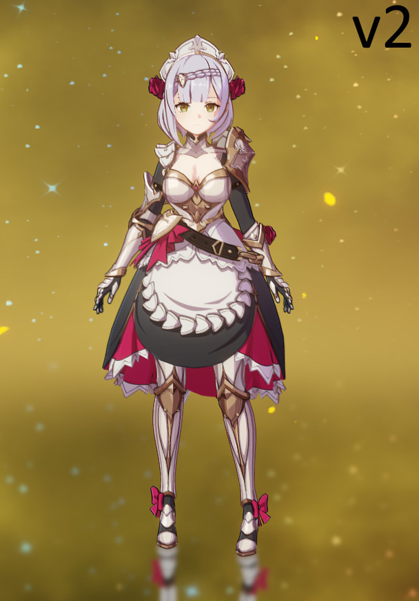 Slightly Thiccer Noelle Mod for Genshin Impact | GI Mods