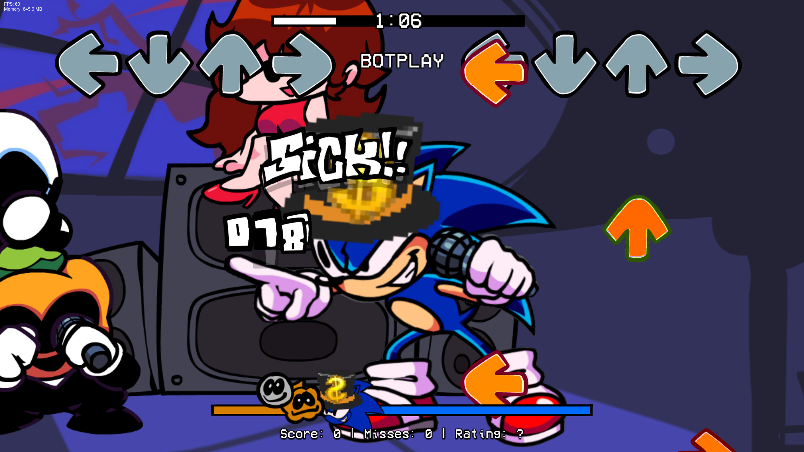 Toppat Sonic Playable Mod for Friday Night Funkin' | FNF Mods
