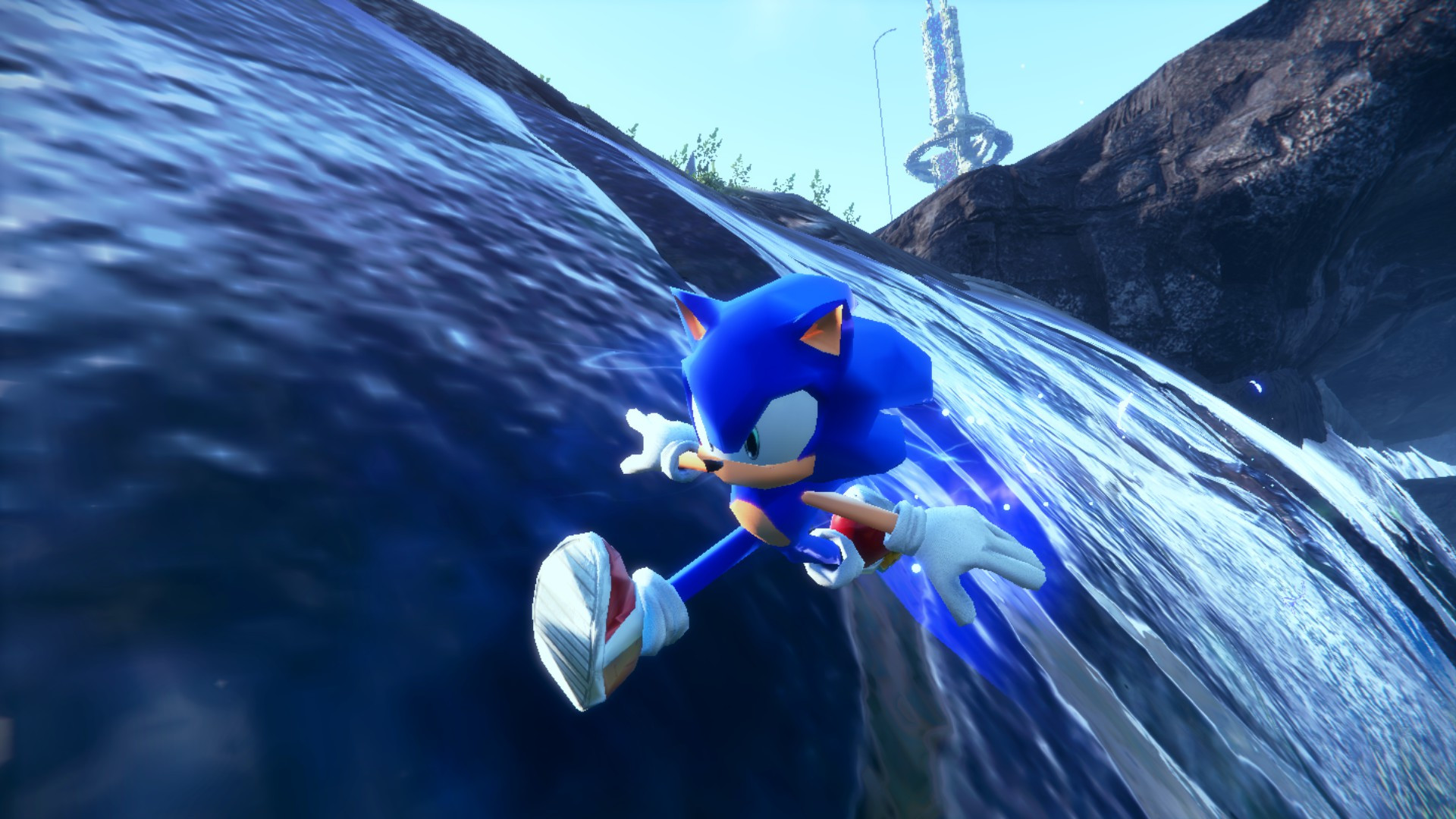 Low Poly Sonic v2.1: Compatible with Update 2 [Sonic Frontiers] [Mods]