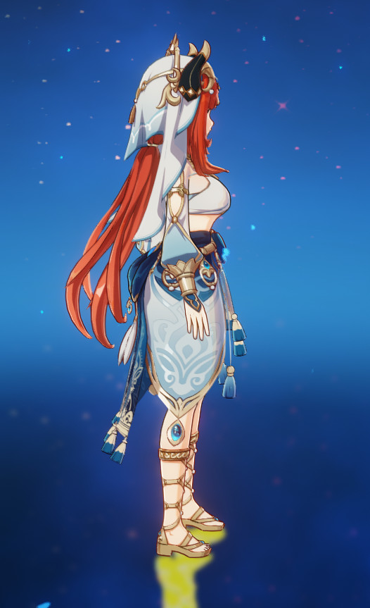 Slightly Thiccer Nilou Mod for Genshin Impact | GI Mods