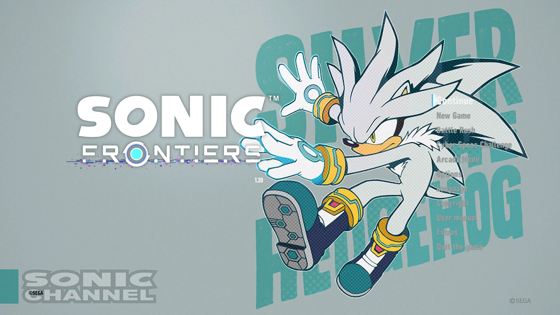 Silver Title Screens Mod for Sonic Frontiers | Frontiers Mods