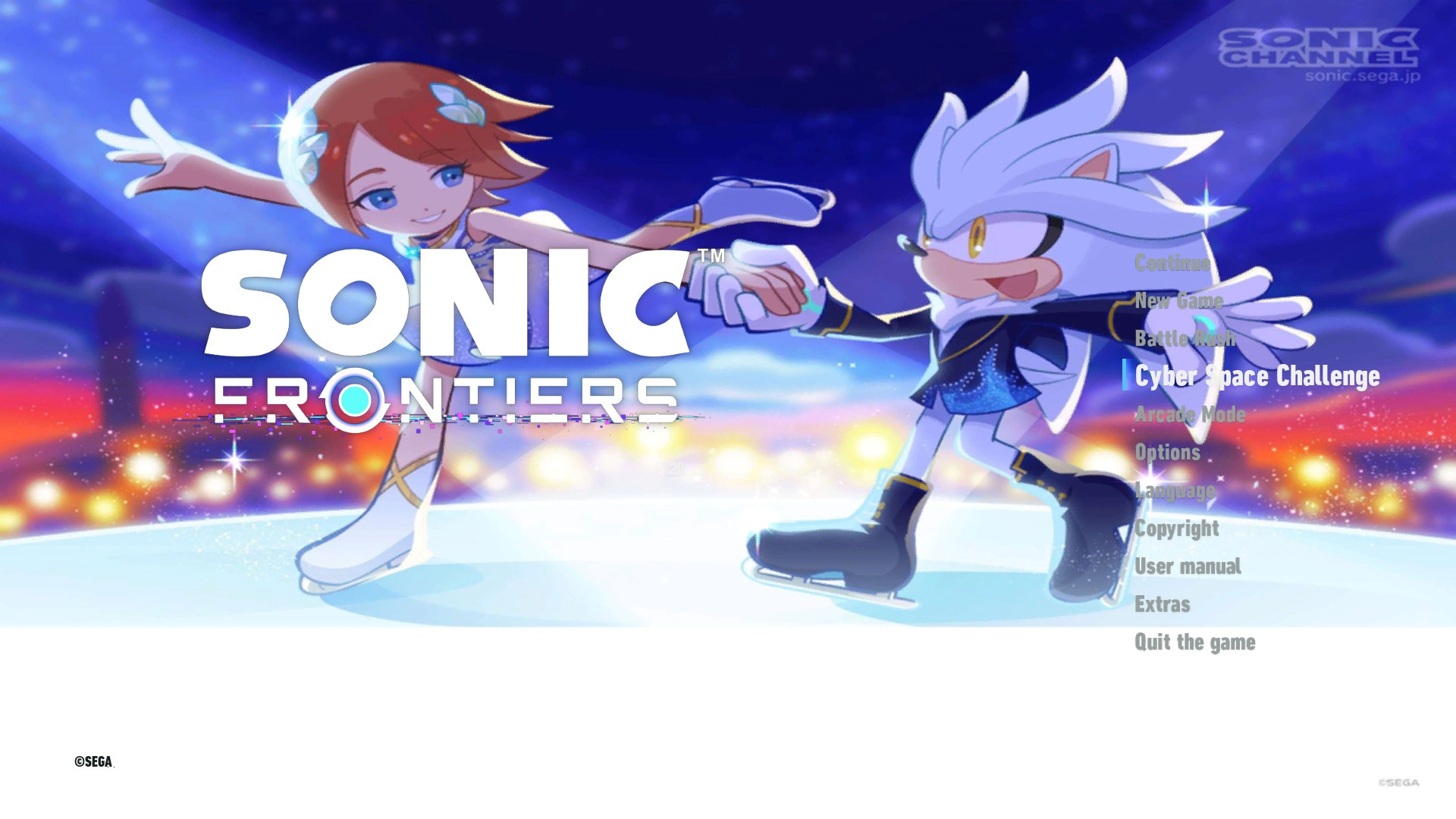 Silver Title Screens Mod for Sonic Frontiers | Frontiers Mods