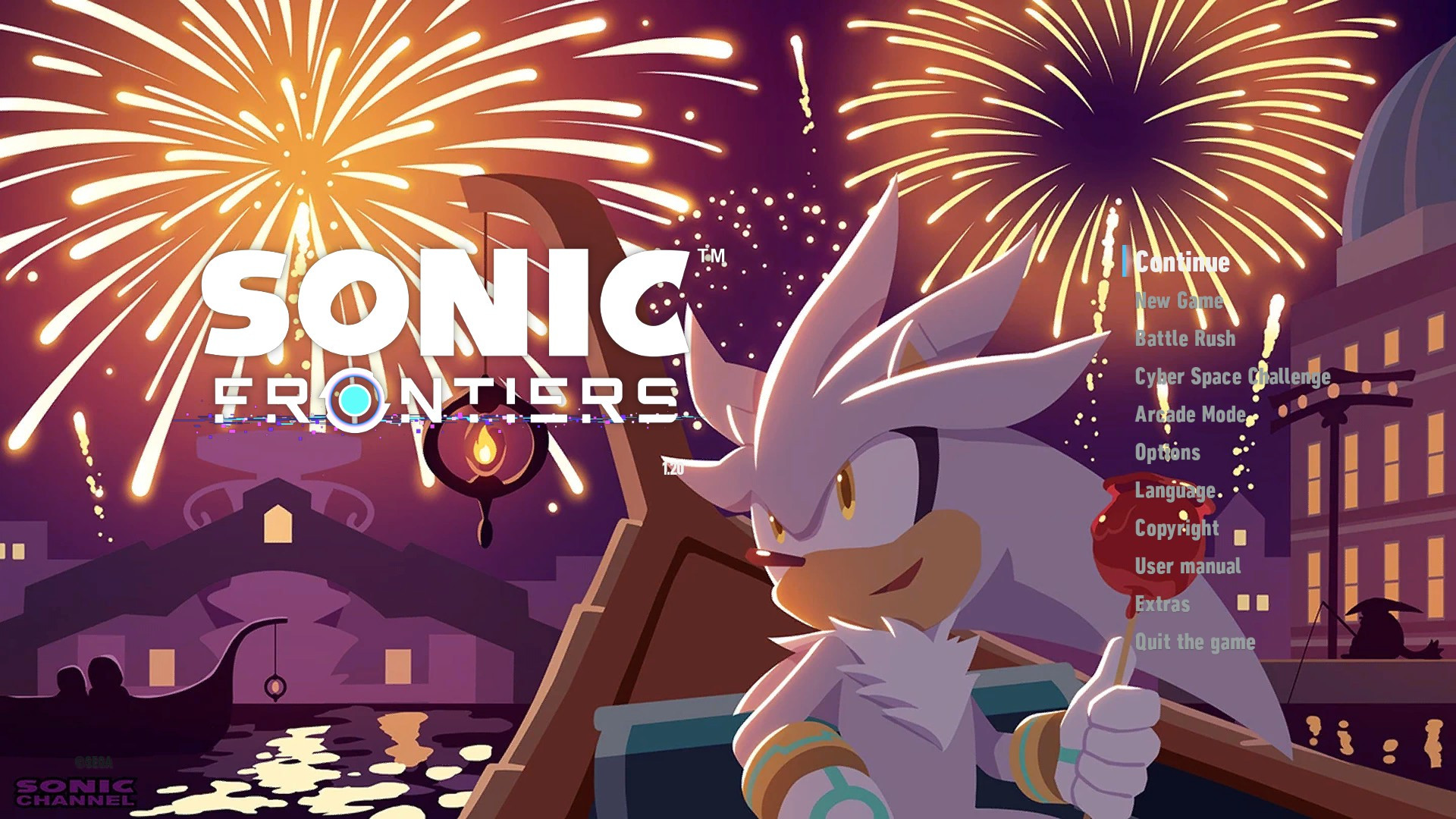 Silver Title Screens Mod for Sonic Frontiers | Frontiers Mods