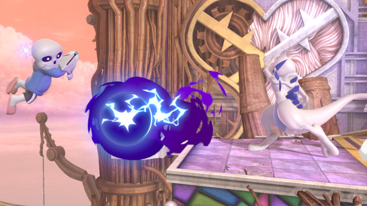 Dark Blue Mewtwo Effects [Super Smash Bros. Ultimate] [Mods]