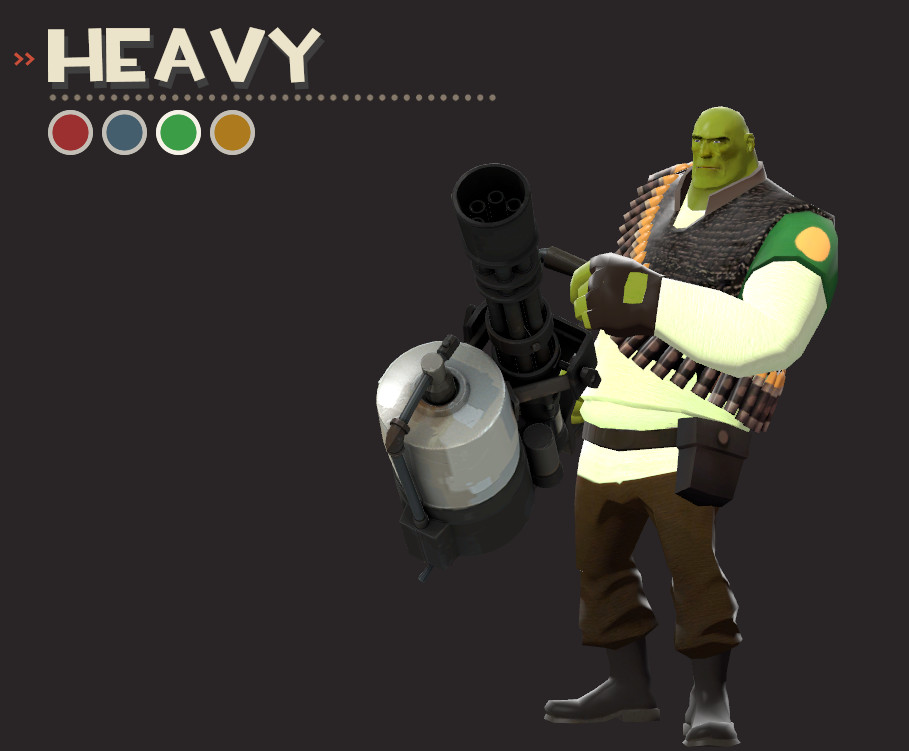 Heavy Shrek Guy Port Mod For Team Fortress 2 Classified Tf2classic Mods
