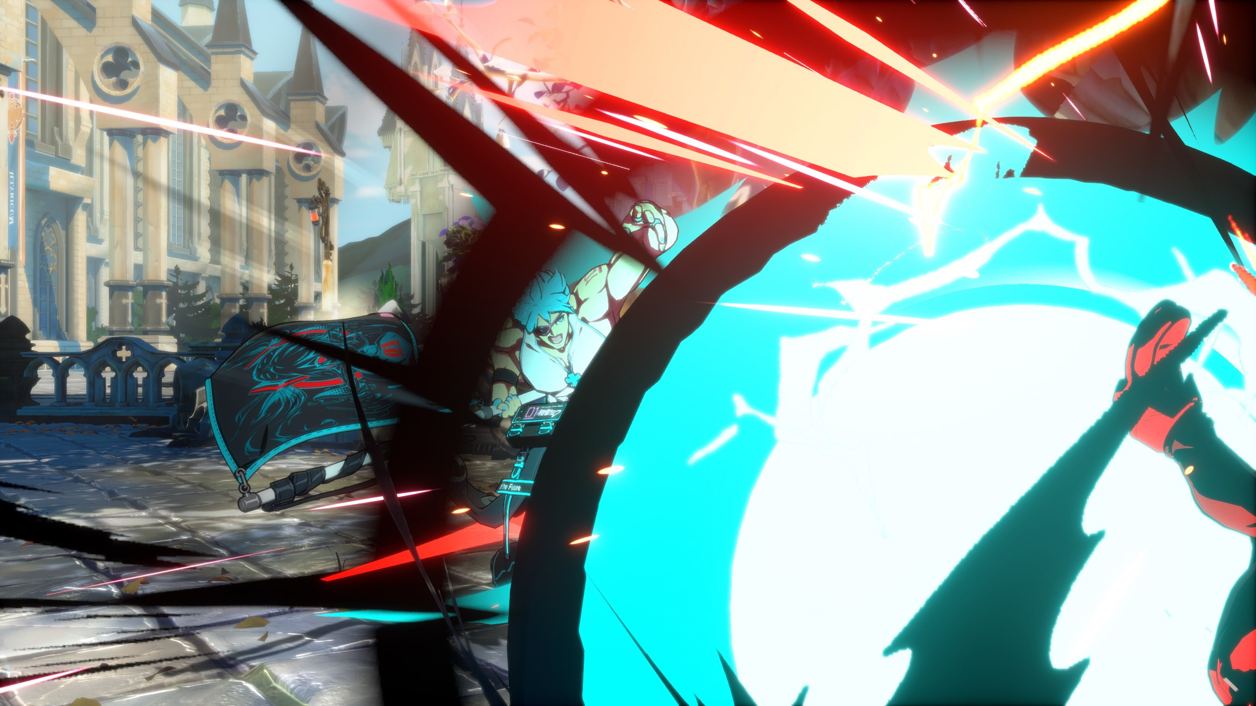 Sin Kiske Cyan Particles Mod for GUILTY GEAR -STRIVE- | GGST Mods