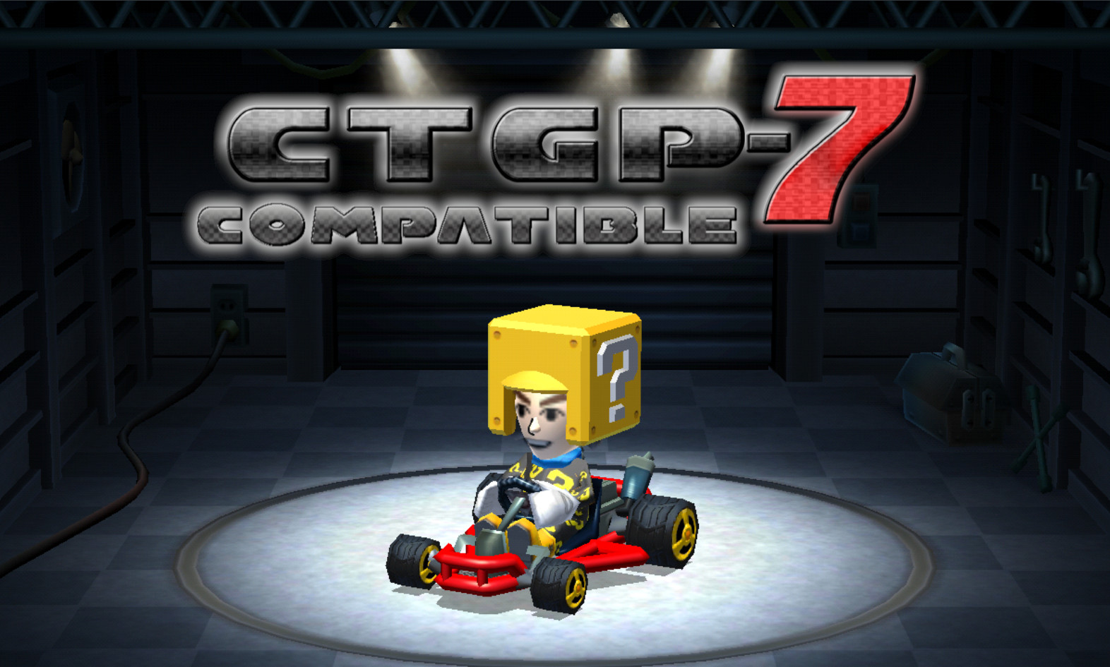 ? Block Mii Suit Mod for Mario Kart 7 | MK7 Mods