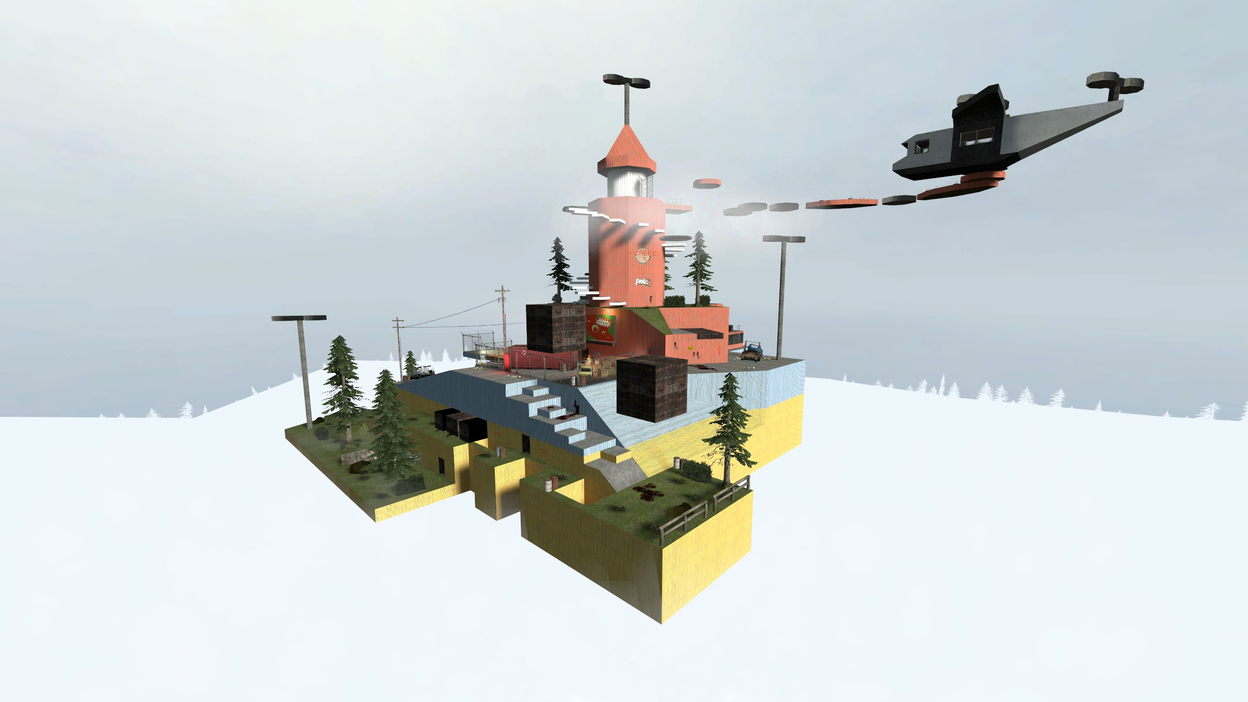 Sky Fortress [Codename CURE] [Mods]