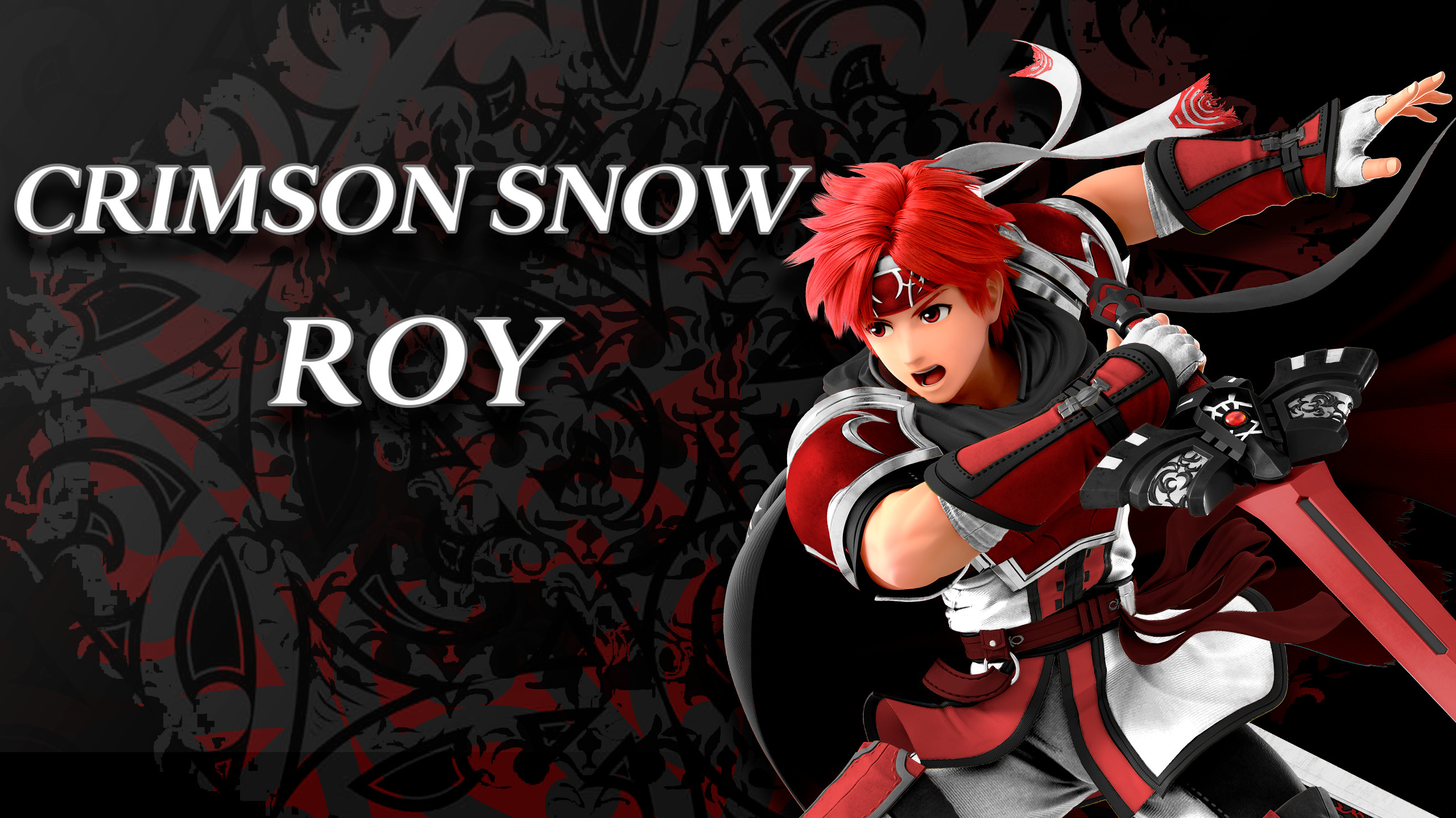 Crimson Snow Roy Mod for Super Smash Bros. Ultimate | SSBU Mods