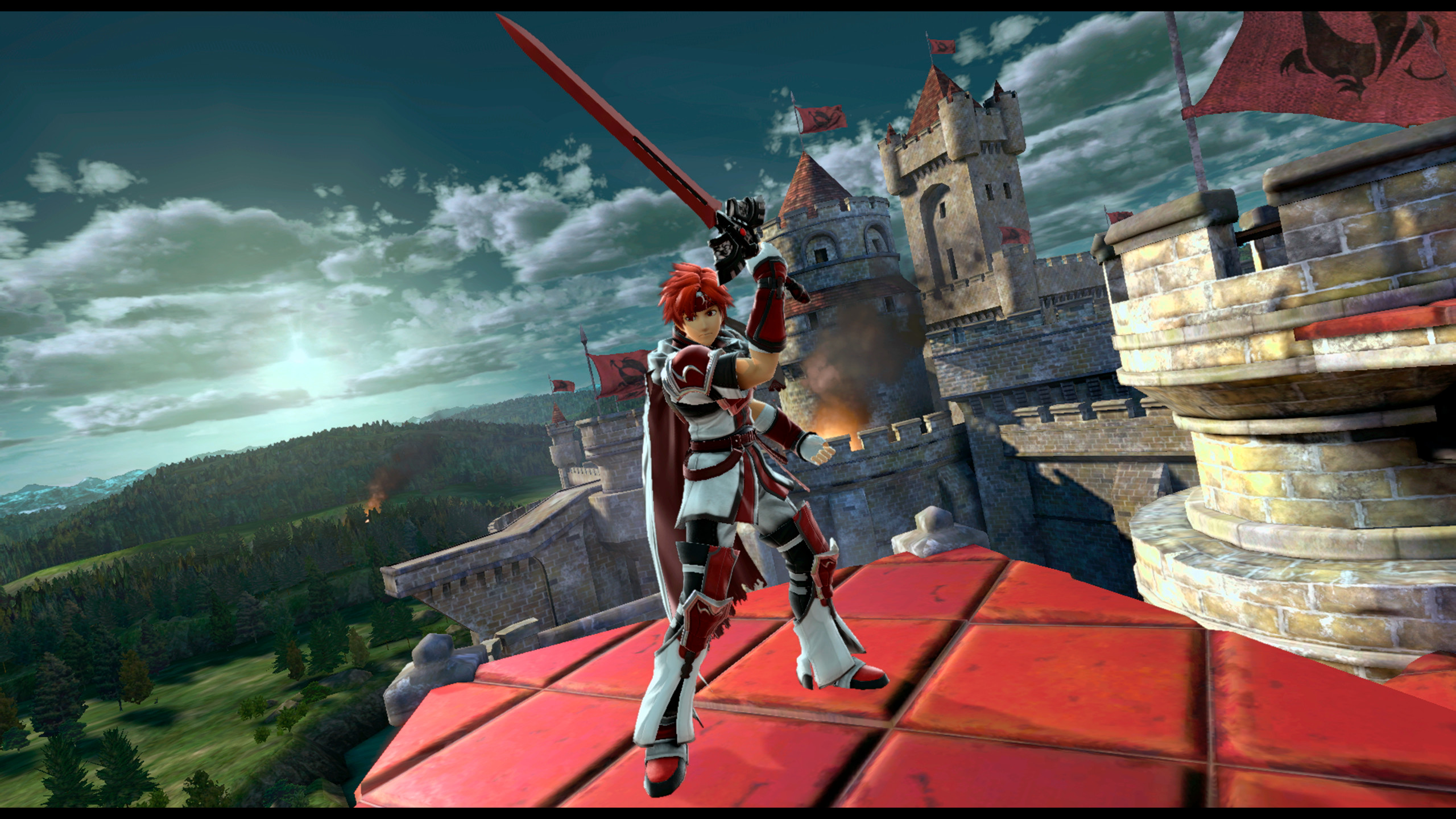 Crimson Snow Roy Mod for Super Smash Bros. Ultimate | SSBU Mods