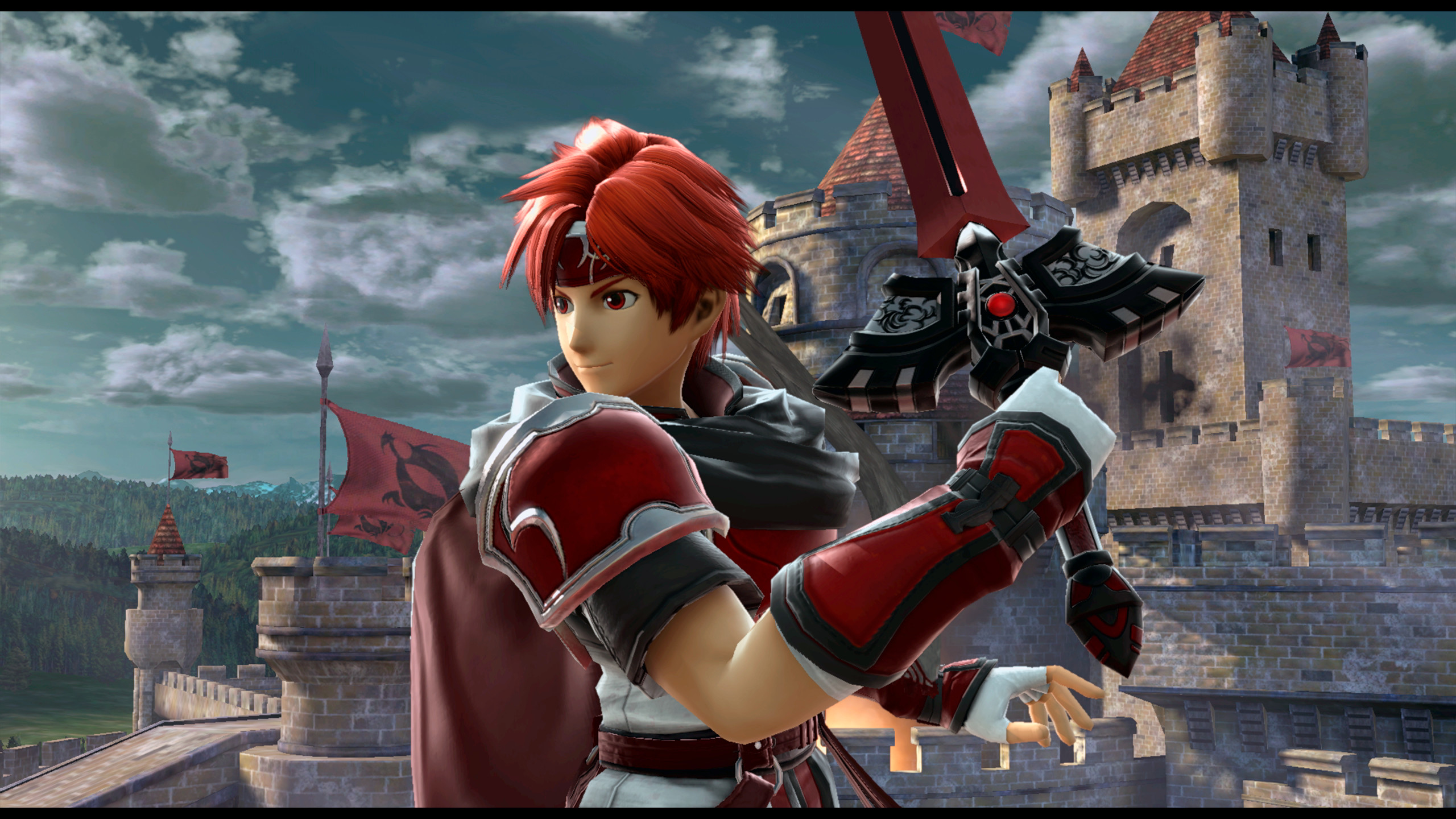 Crimson Snow Roy Mod for Super Smash Bros. Ultimate | SSBU Mods
