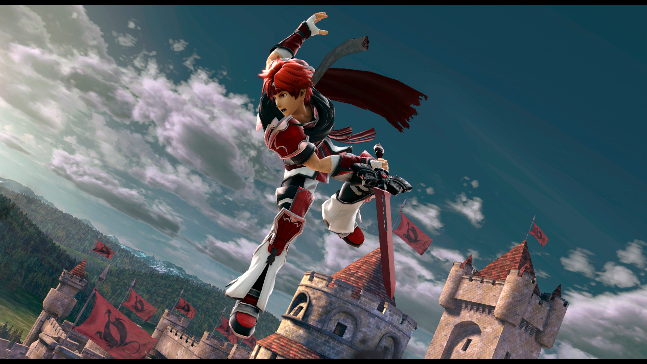Crimson Snow Roy Mod for Super Smash Bros. Ultimate | SSBU Mods