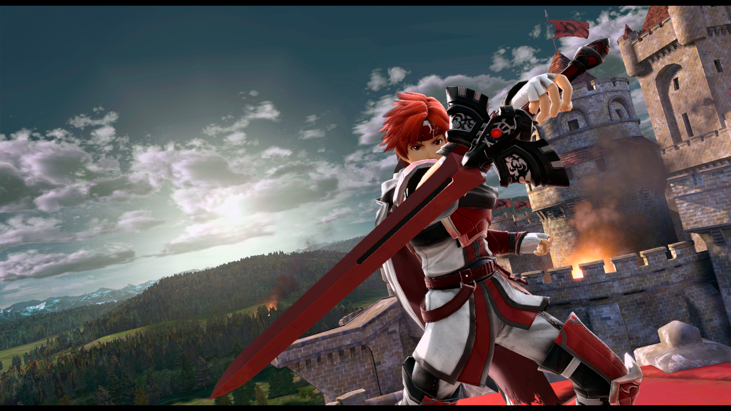 Crimson Snow Roy Mod for Super Smash Bros. Ultimate | SSBU Mods