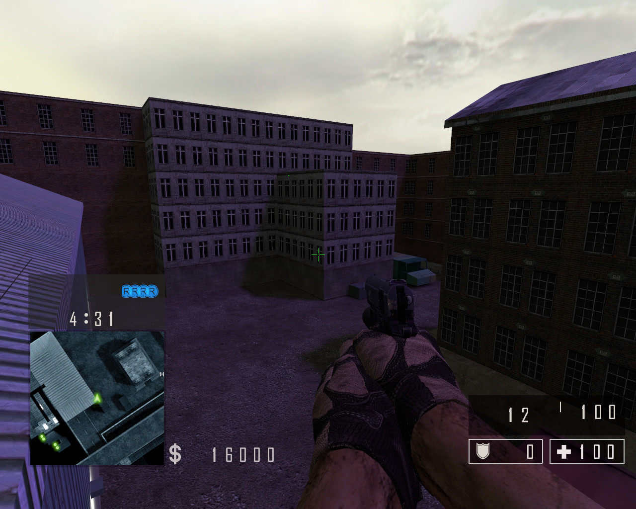 BF4 style hud and Minimap Mod for Counter-Strike: Source | CS:S Mods