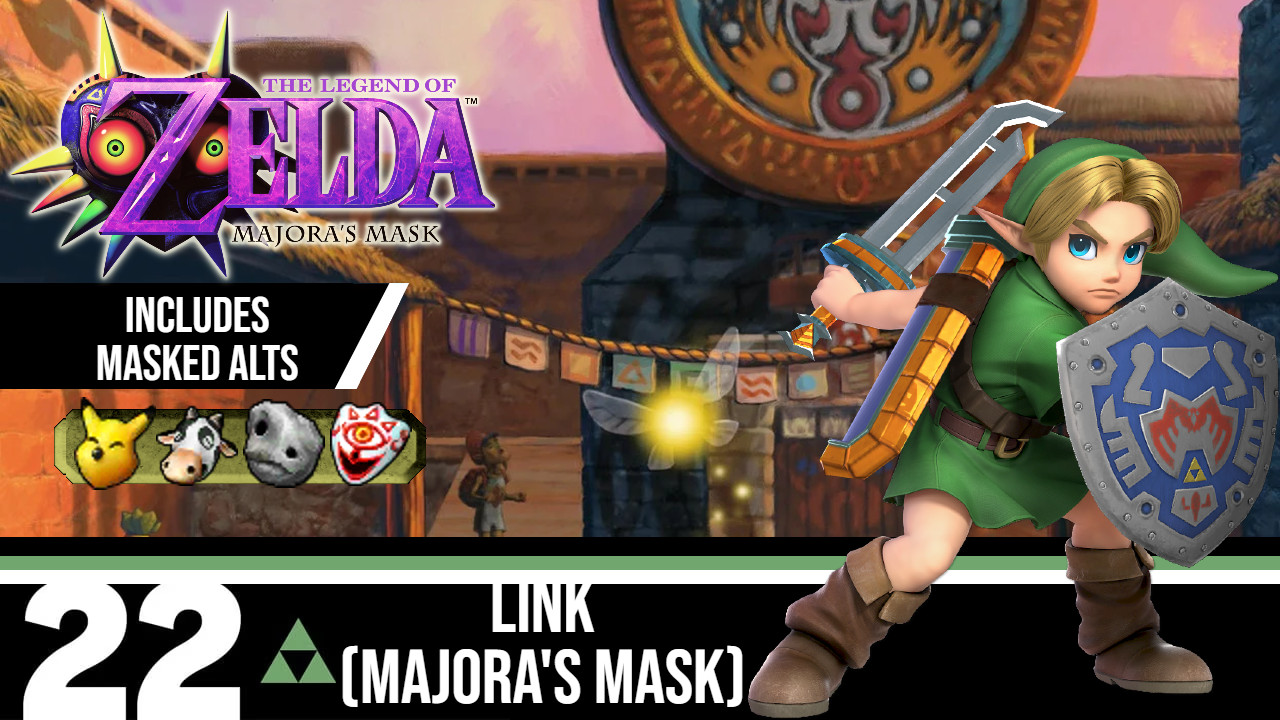Link (Majora's Mask) Mod for Super Smash Bros. Ultimate | SSBU Mods