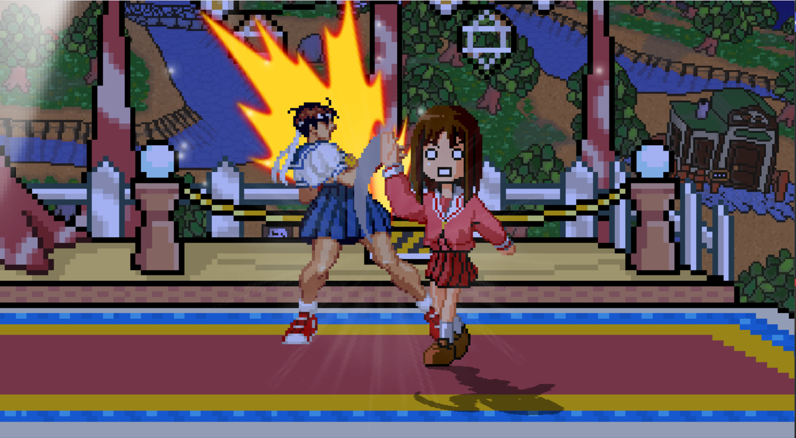 Osaka & Chiyo (Azumanga Daioh) (0.9.4/CMC) Mod for Super Smash Bros ...