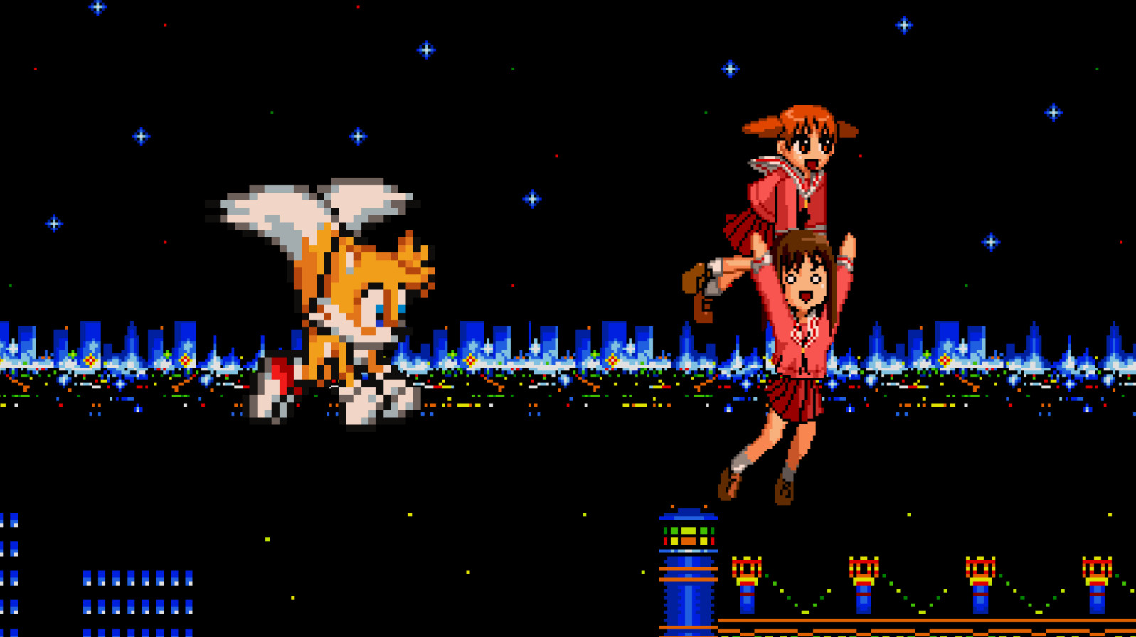 Osaka & Chiyo (Azumanga Daioh) (0.9.4/CMC) Mod for Super Smash Bros ...