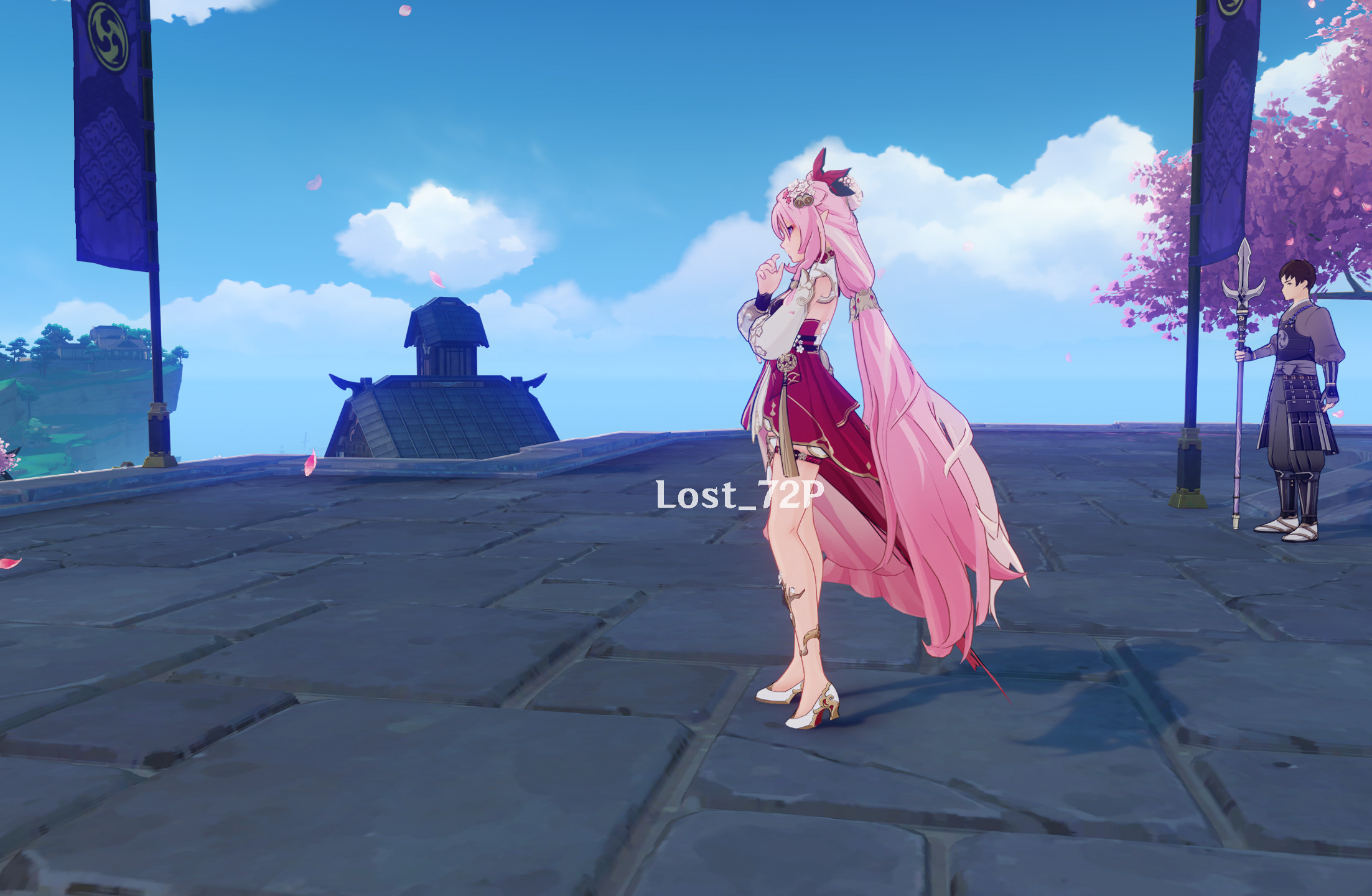 HI3rd Elysia HoHE Peachy Spring/Yae Peachy Spring Mod for Genshin ...