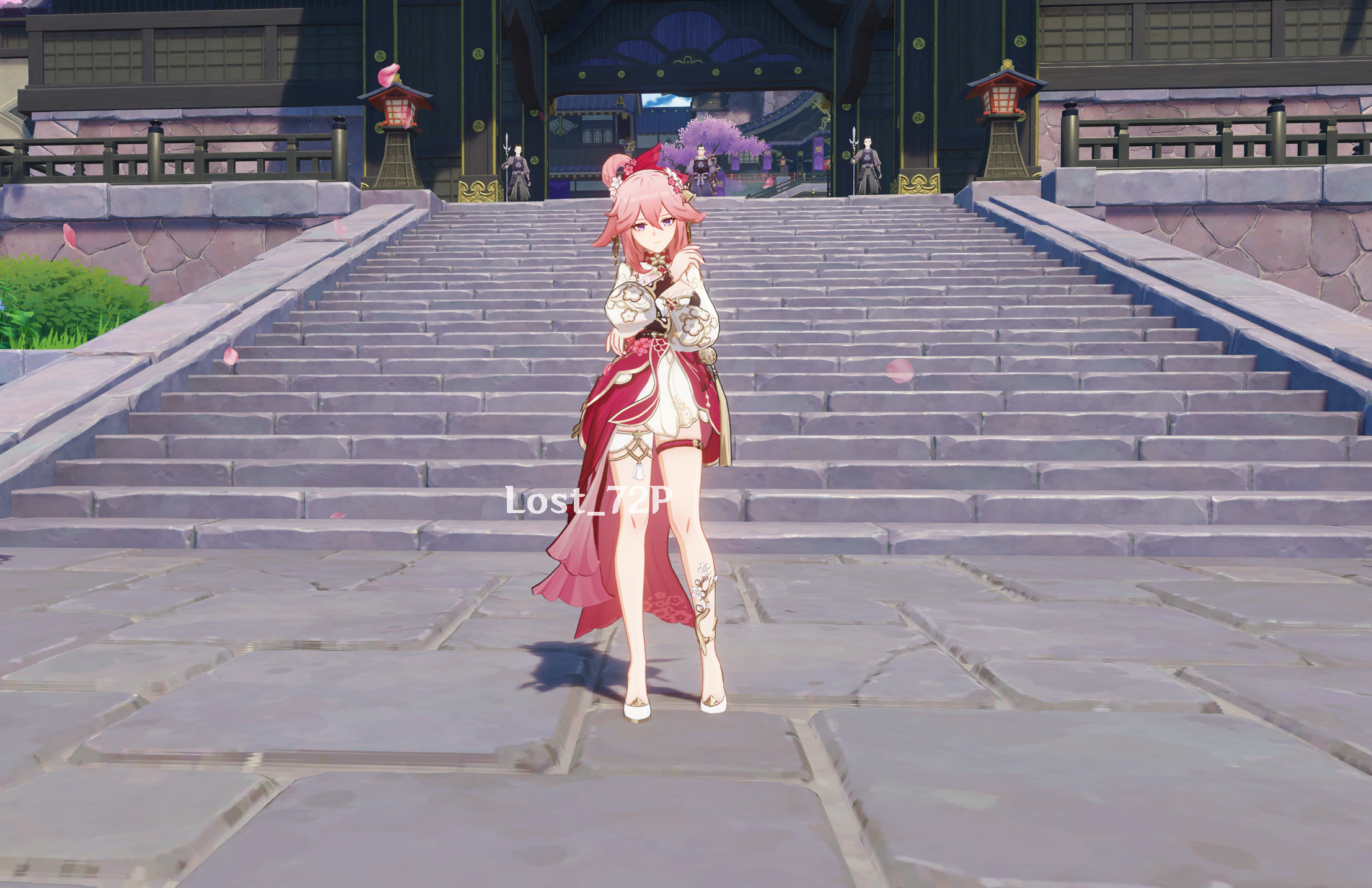 HI3rd Elysia HoHE Peachy Spring/Yae Peachy Spring Mod for Genshin ...