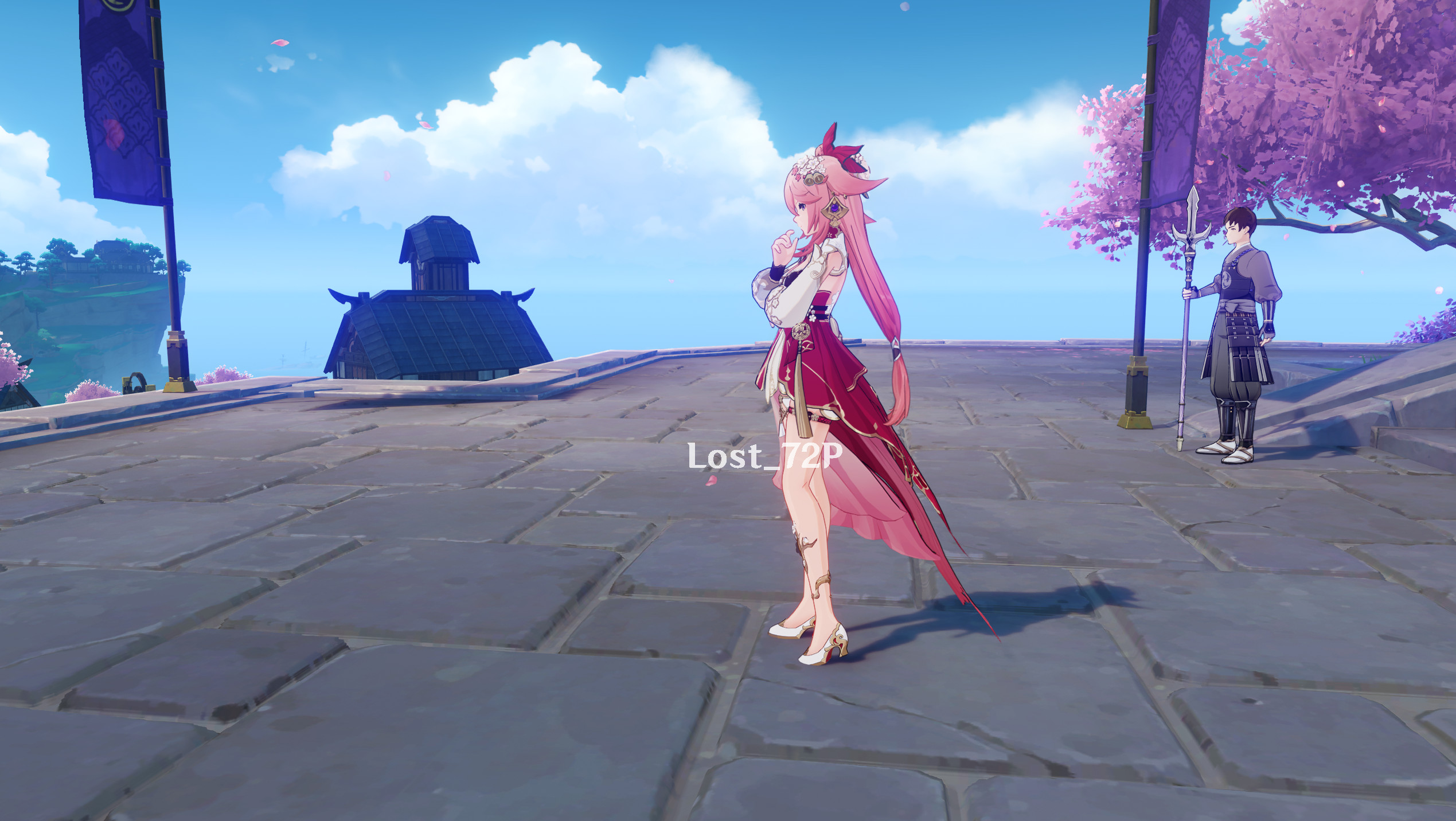 HI3rd Elysia HoHE Peachy Spring/Yae Peachy Spring Mod for Genshin ...