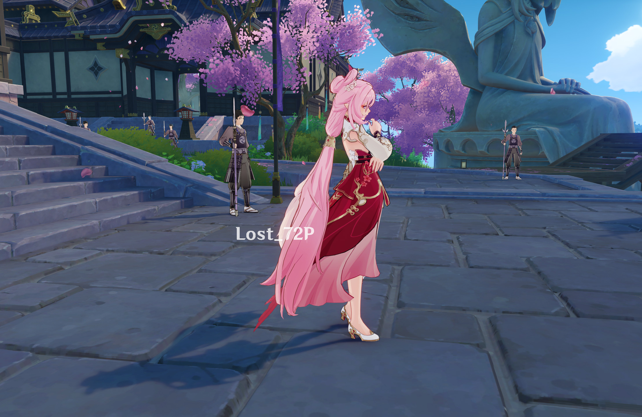 HI3rd Elysia HoHE Peachy Spring/Yae Peachy Spring Mod for Genshin ...