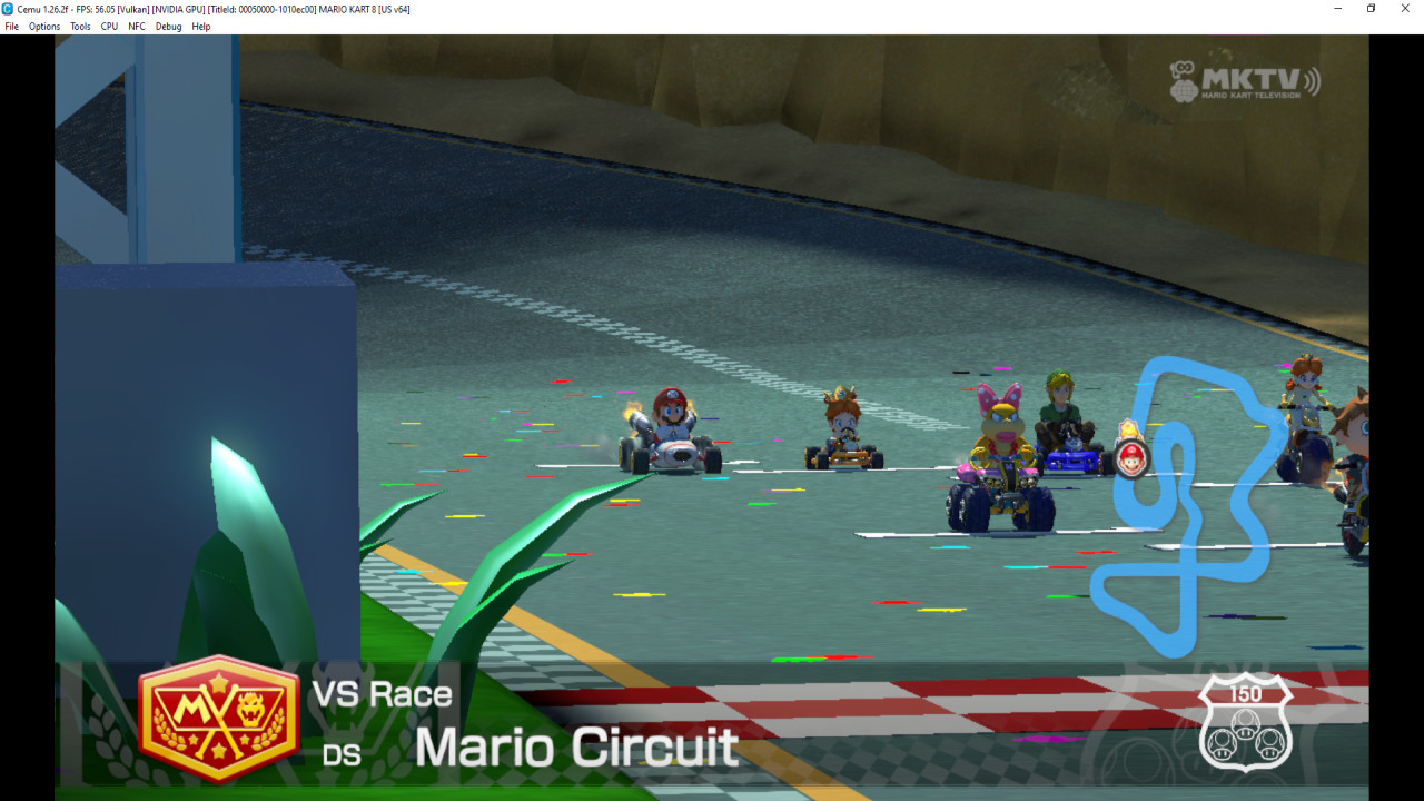 MK8DX DS Mario Circuit [Mario Kart 8] [Mods]