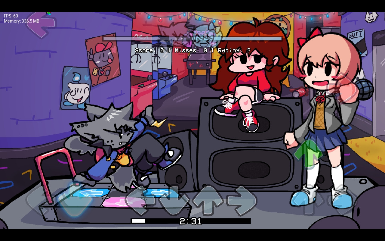 (V2.7!) Sayori Explores The World Of FNF Mods! Mod for Friday Night ...
