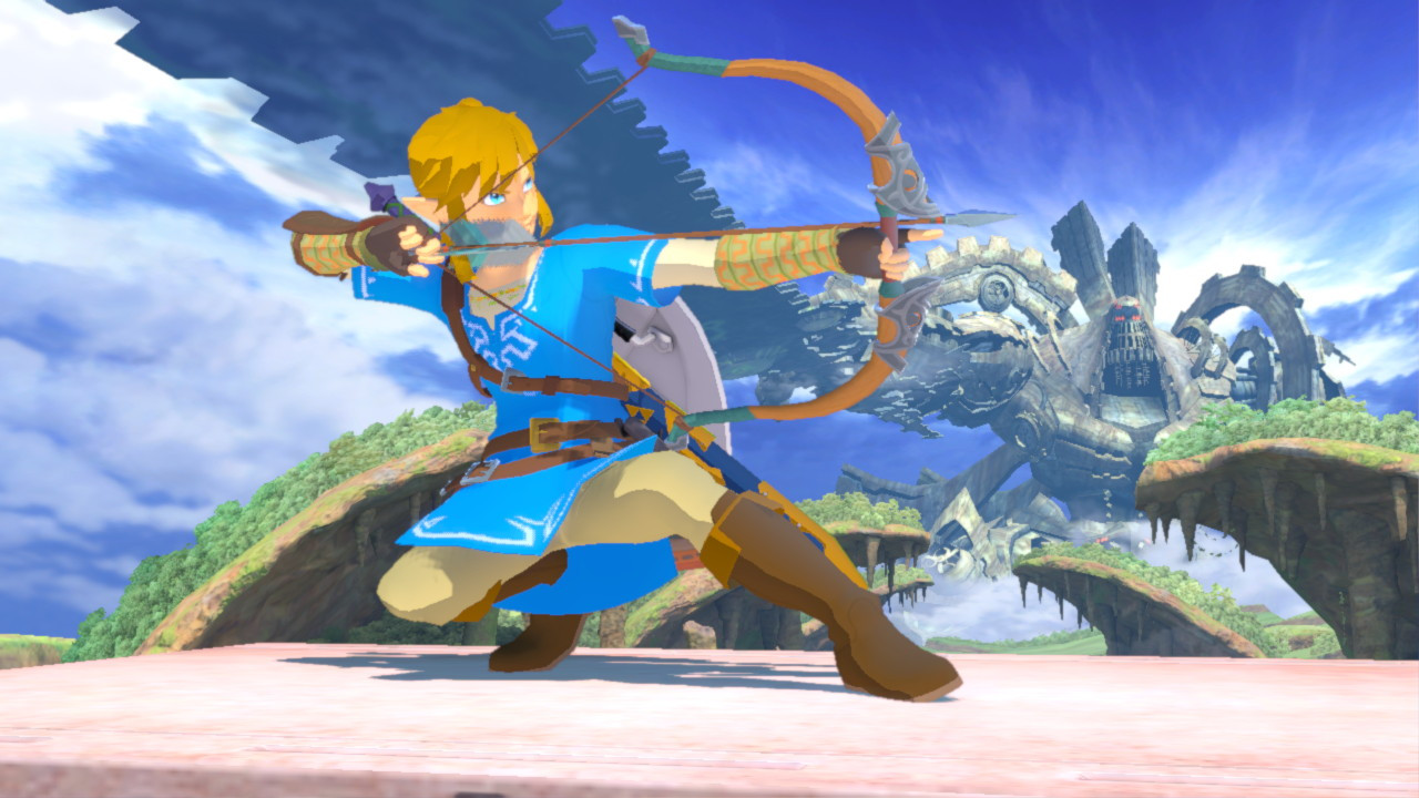 Link [BotW Style] Mod for Super Smash Bros. Ultimate | SSBU Mods