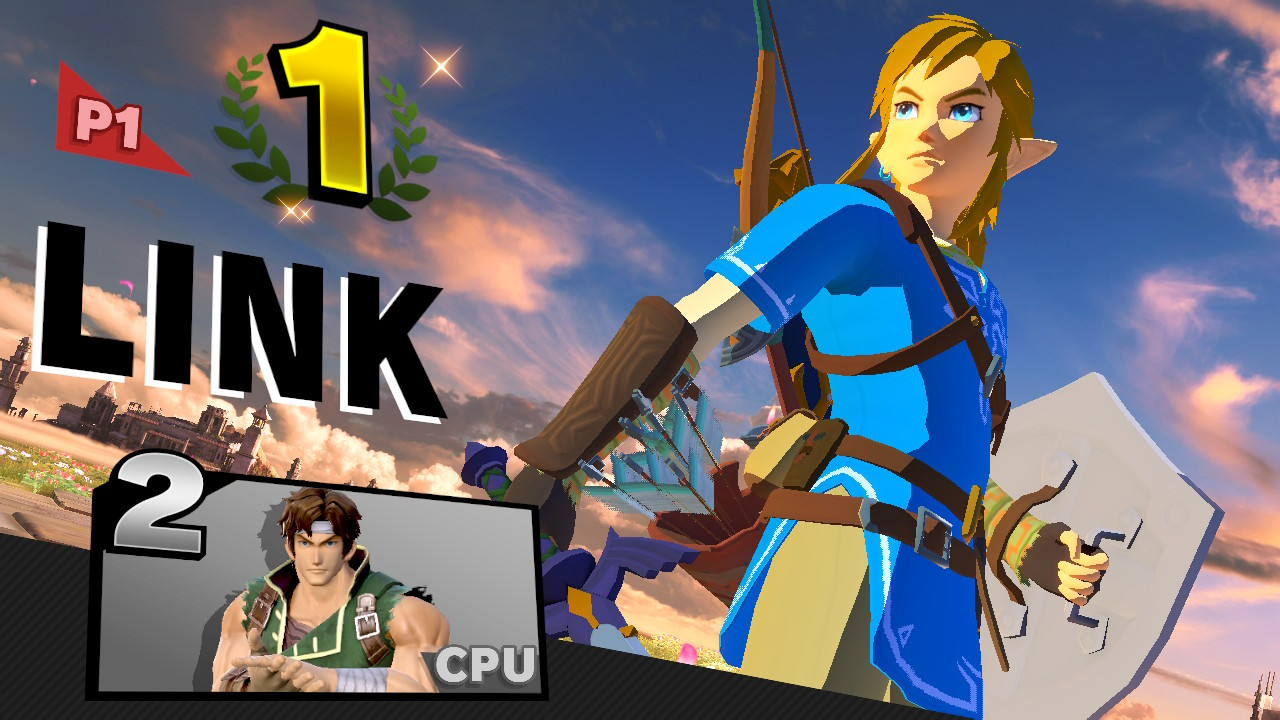 Link [BotW Style] Mod for Super Smash Bros. Ultimate | SSBU Mods