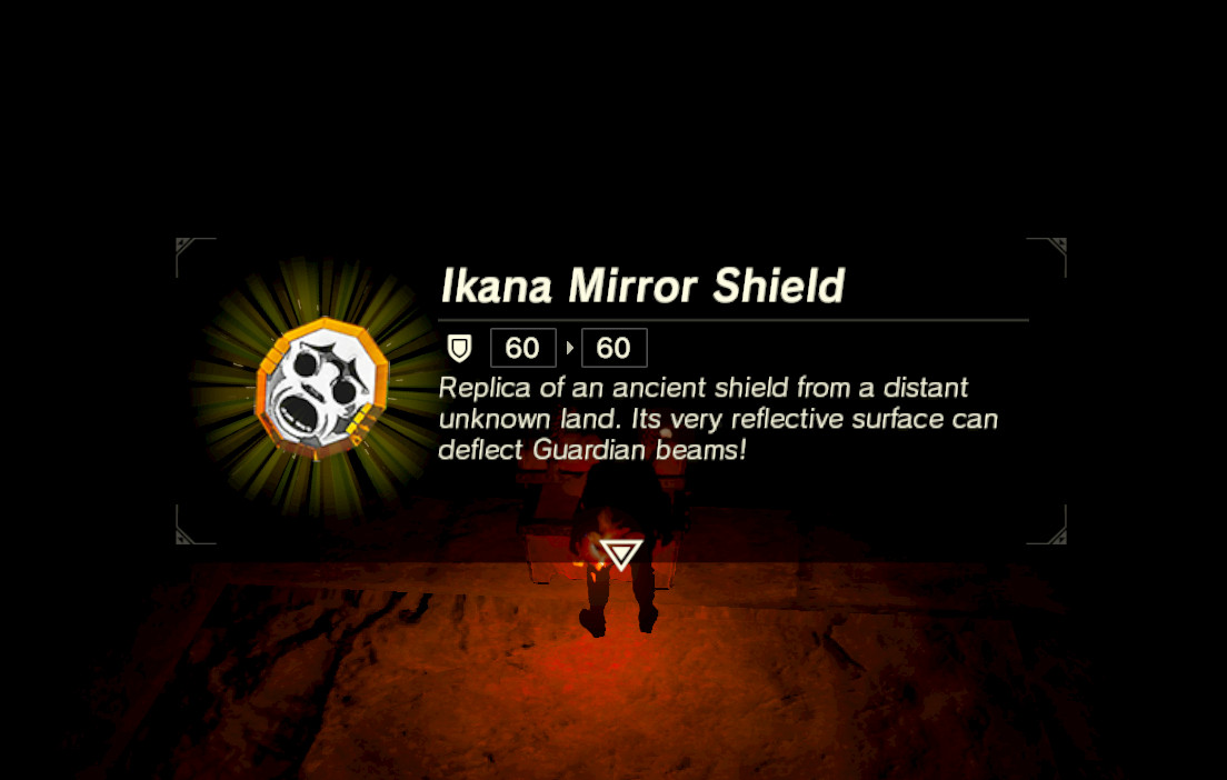 Ikana Mirror Shield Mod for The Legend of Zelda: Breath of the Wild (WiiU) | BotW Mods