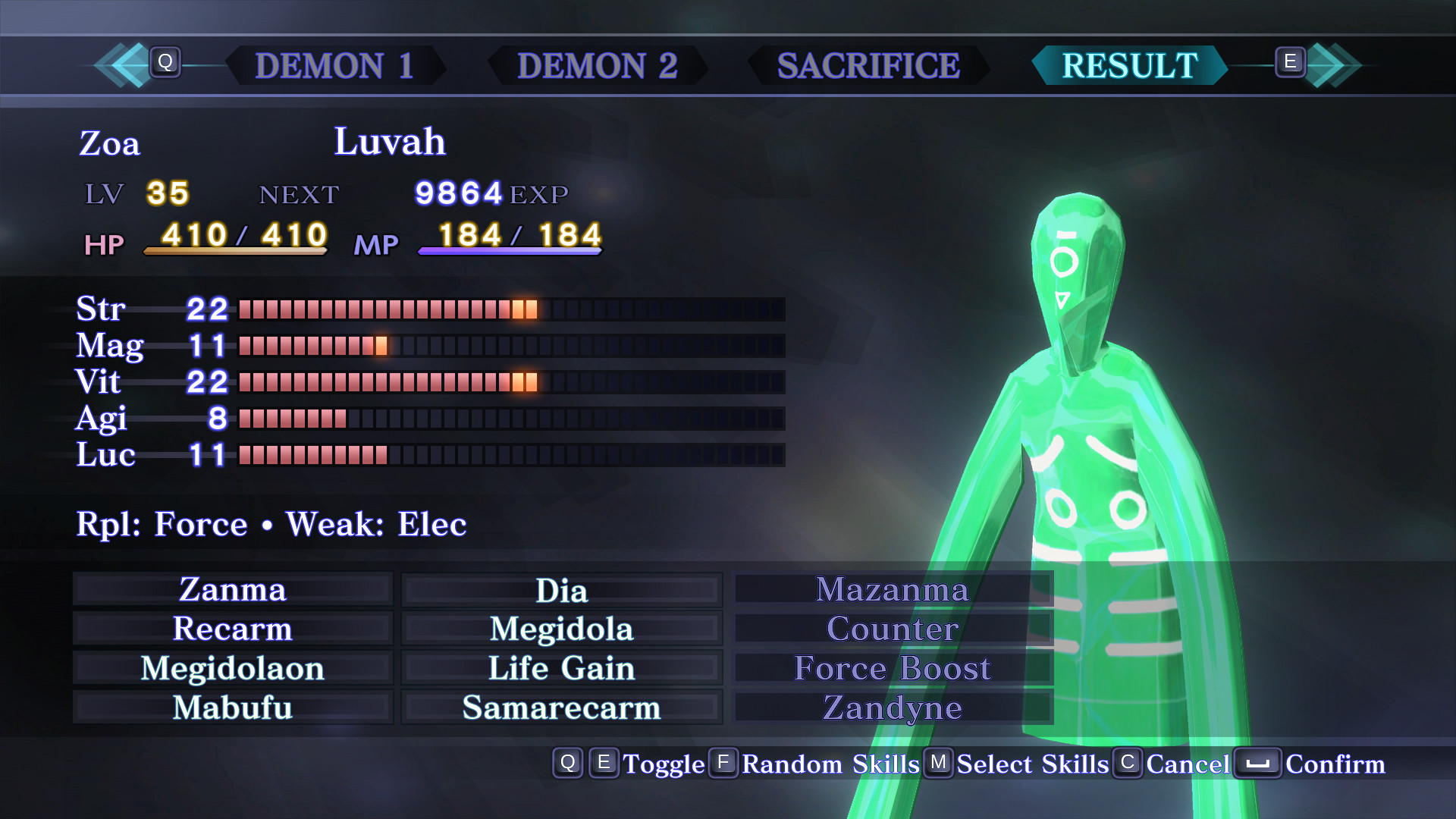 Fusable Boss Demons Mod for Shin Megami Tensei: III Nocturne HD | SMT ...