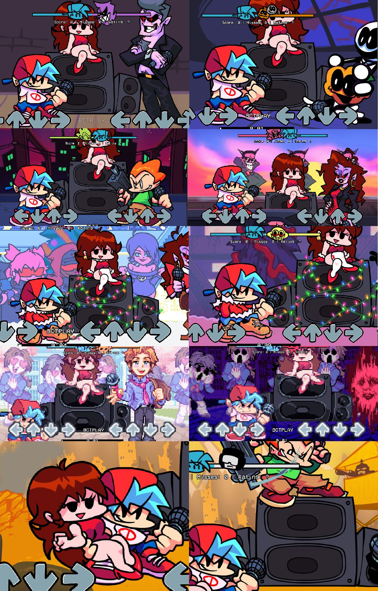 BACKWARDS FUNKIN' - The *LITERAL* Reversed FNF Mod Mod for Friday Night ...