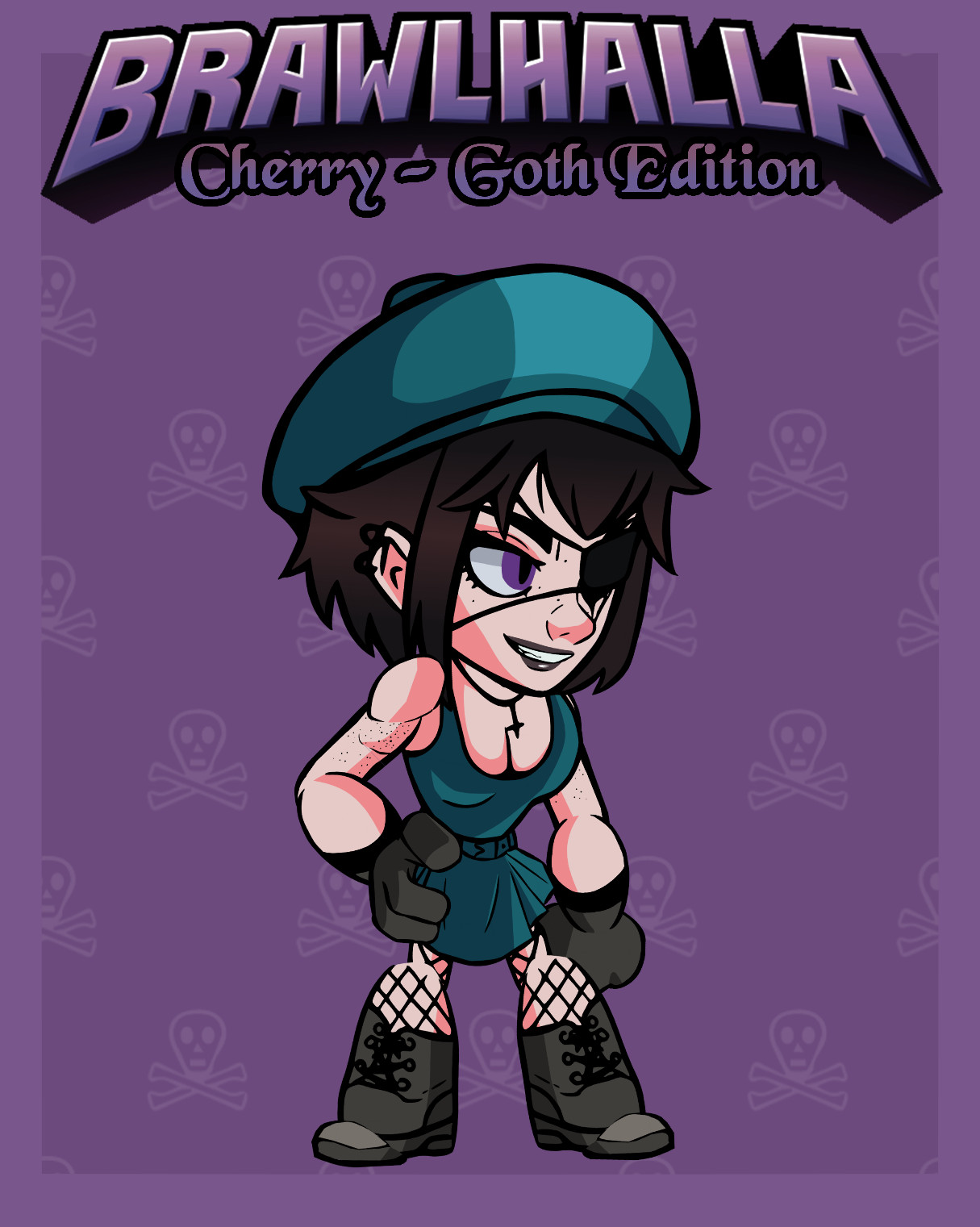 Cherry - Goth Edition (OC) [Brawlhalla] [Mods]