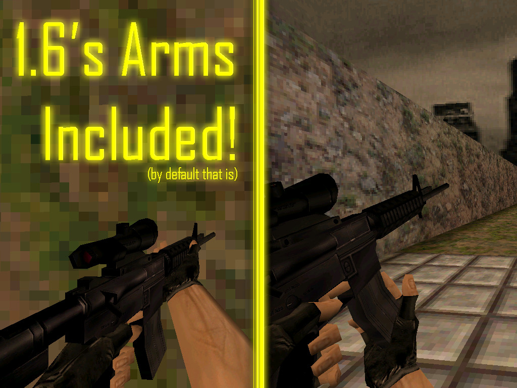 True Beta M4A1 Mod for Counter-Strike 1.6 | CS1.6 Mods