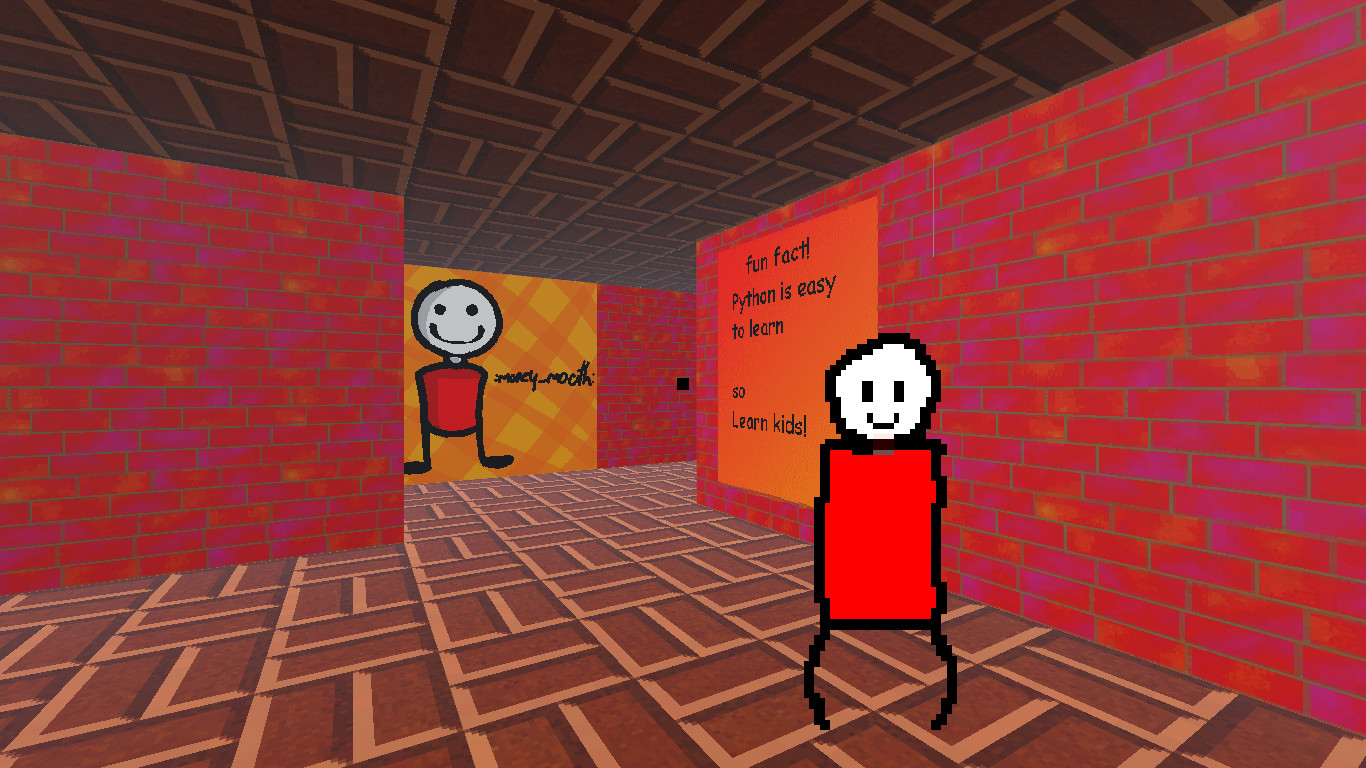 Luca's awesome game about python [Baldi's Basics] [Mods]