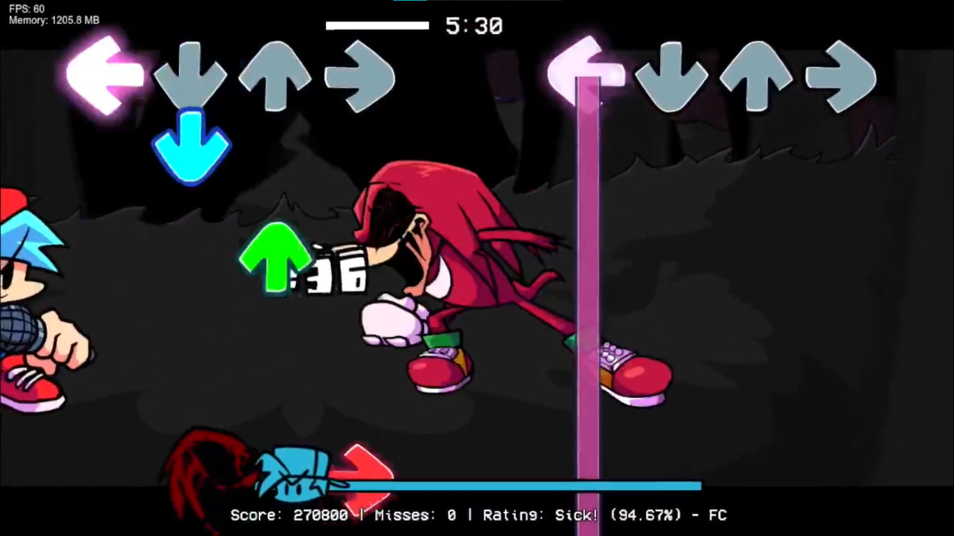 Triple Trouble v2 PsychEngine Mod for Friday Night Funkin' | FNF Mods