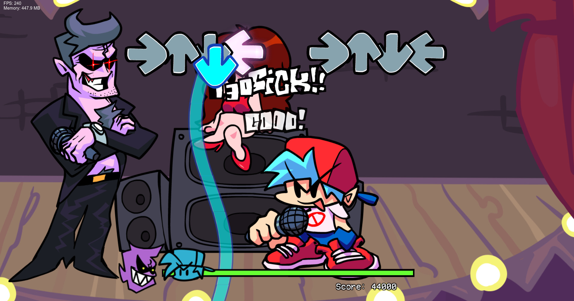 Bopeebo Rumble - Psych engine port (MODS FOLDER) Mod for Friday Night Funkin' | FNF Mods