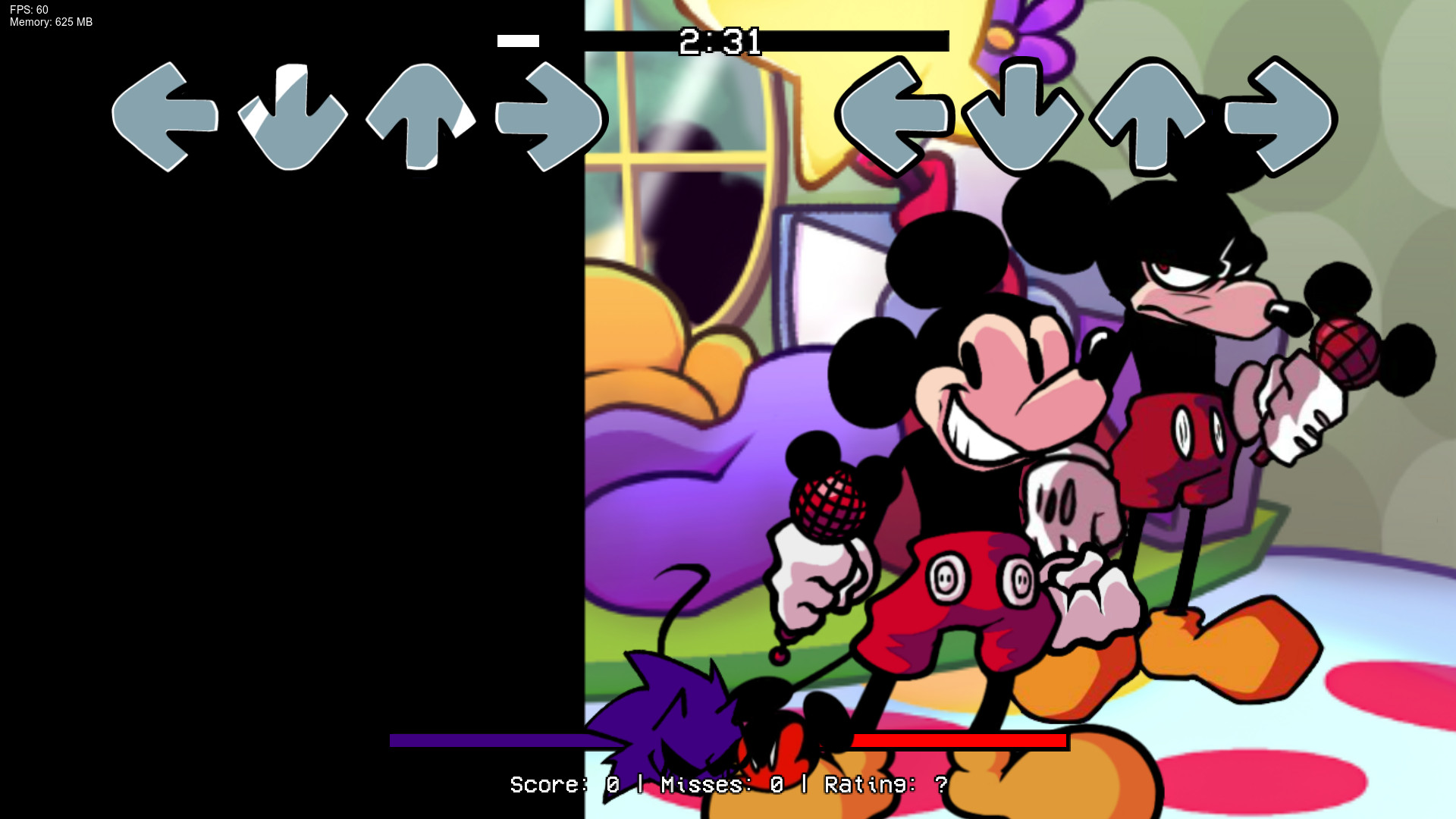 Unlikely Rivals But Mickey and Sonic.exe Sing it Mod for Friday Night ...