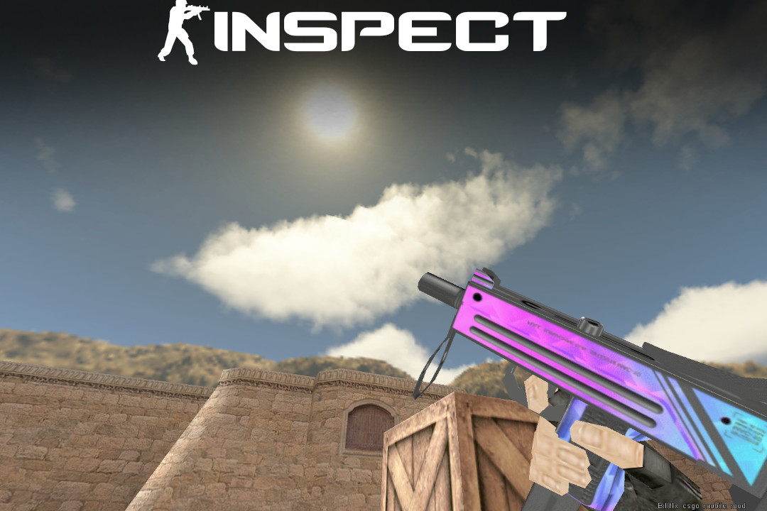 DEFAULT MAC-10 | DISCO TECH Mod for Counter-Strike 1.6 | CS1.6 Mods