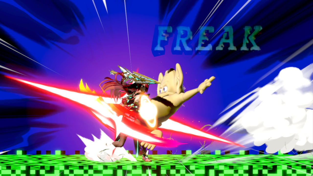 Freddie Freaker over Incineroar Mod for Super Smash Bros. Ultimate ...