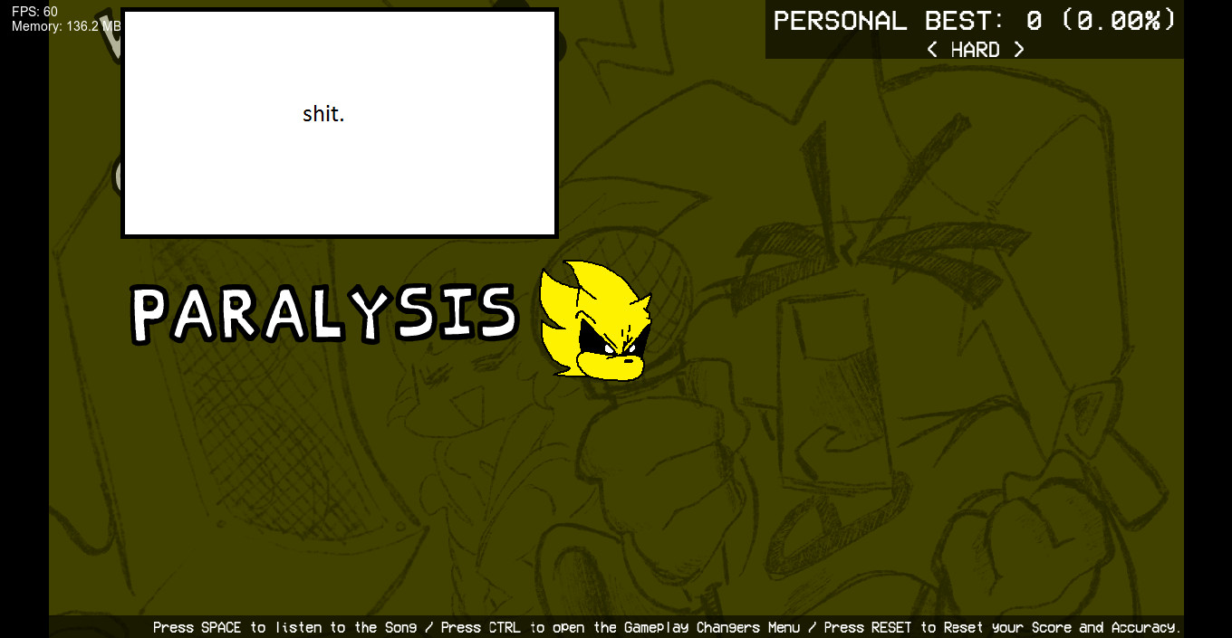 TGT Paralysis Restored! Mod for Friday Night Funkin' | FNF Mods