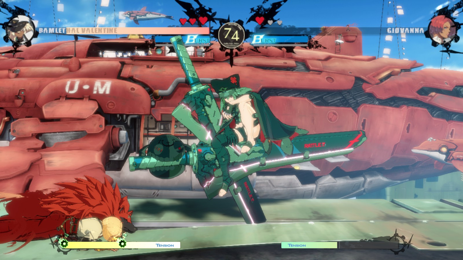 Winter Holiday Recolor For Ramlethal Valentine Mod for GUILTY GEAR ...