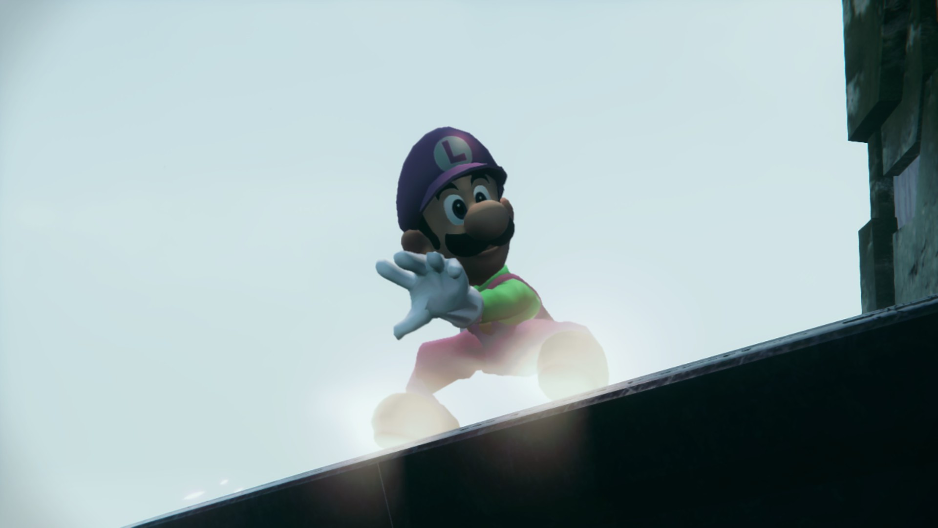 Scarescraper Luigi Alt Colors + Paper Luigi Colors [Sonic Frontiers] [Mods]