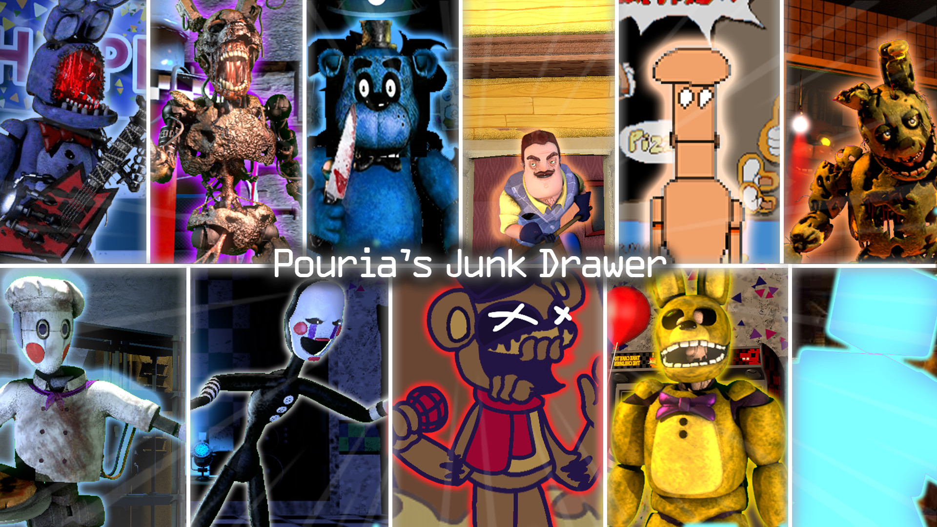 Pouria SFMs' Junk Drawer (Top Loader Added) [Friday Night Funkin'] [Mods]