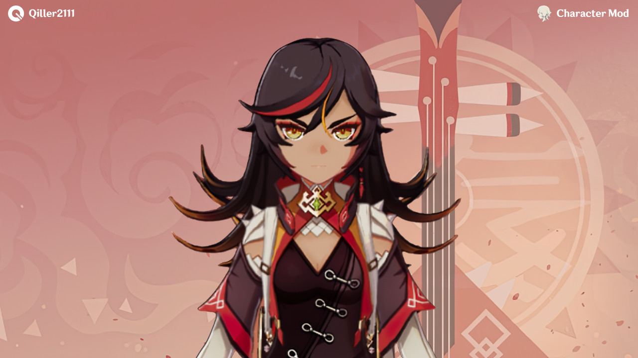 Xinyan Hair Down [Genshin Impact] [Mods]