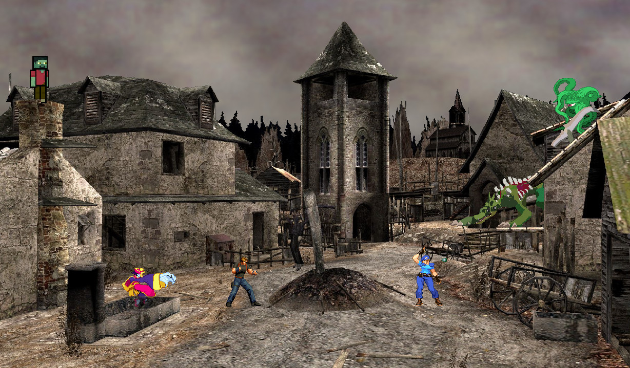 Valdelobos Village (Resident Evil 4) [Super Smash Bros. Crusade] [Mods]