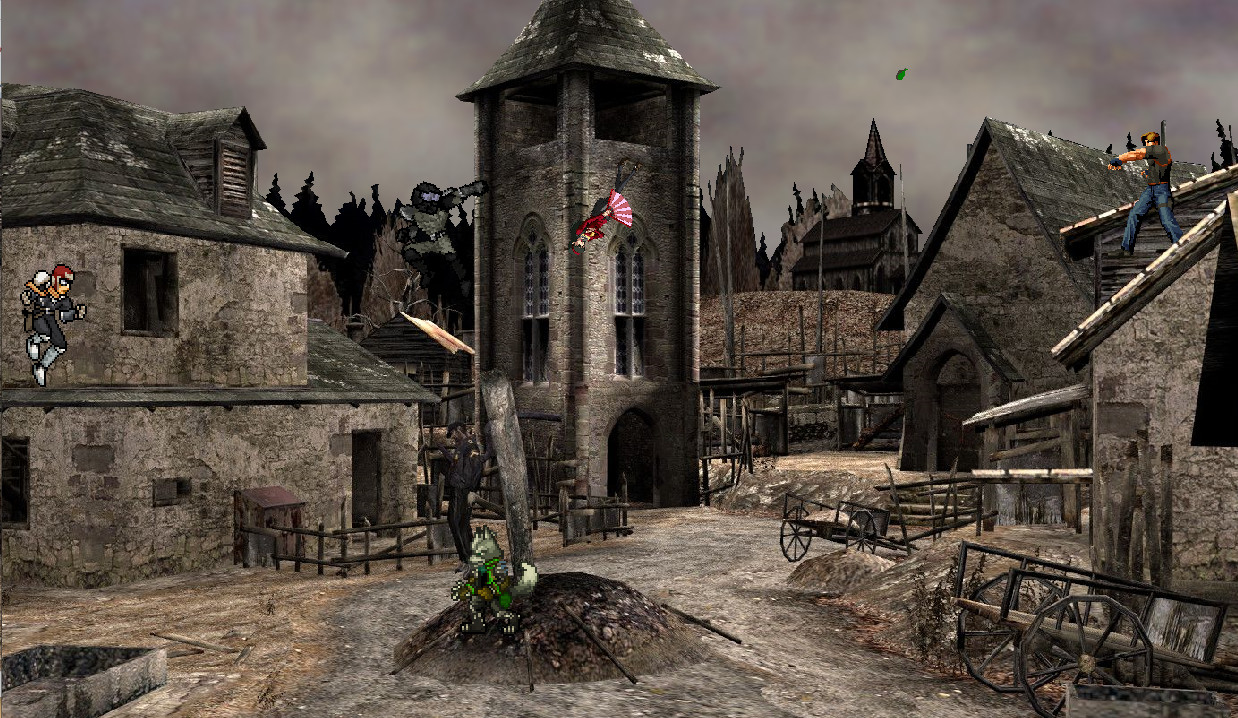 Valdelobos Village (Resident Evil 4) Mod for Super Smash Bros. Crusade ...