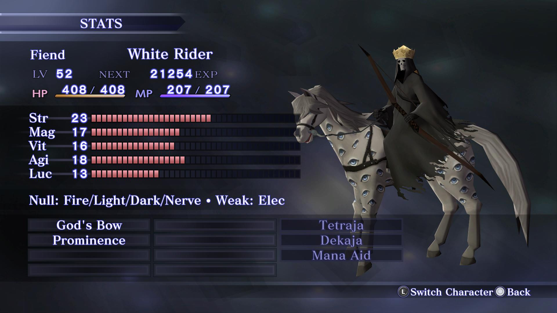 Quality of Death Mod for Shin Megami Tensei: III Nocturne HD | SMT III ...